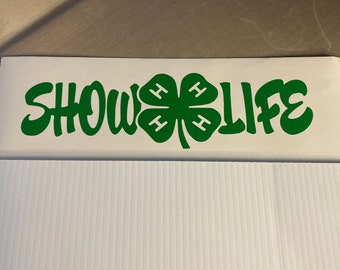 4 H Decal | Etsy
