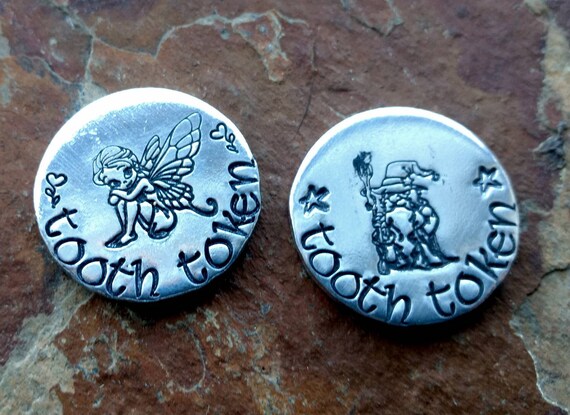 Tooth Fairy Wizard Tokens Lost Tooth Unique | Etsy