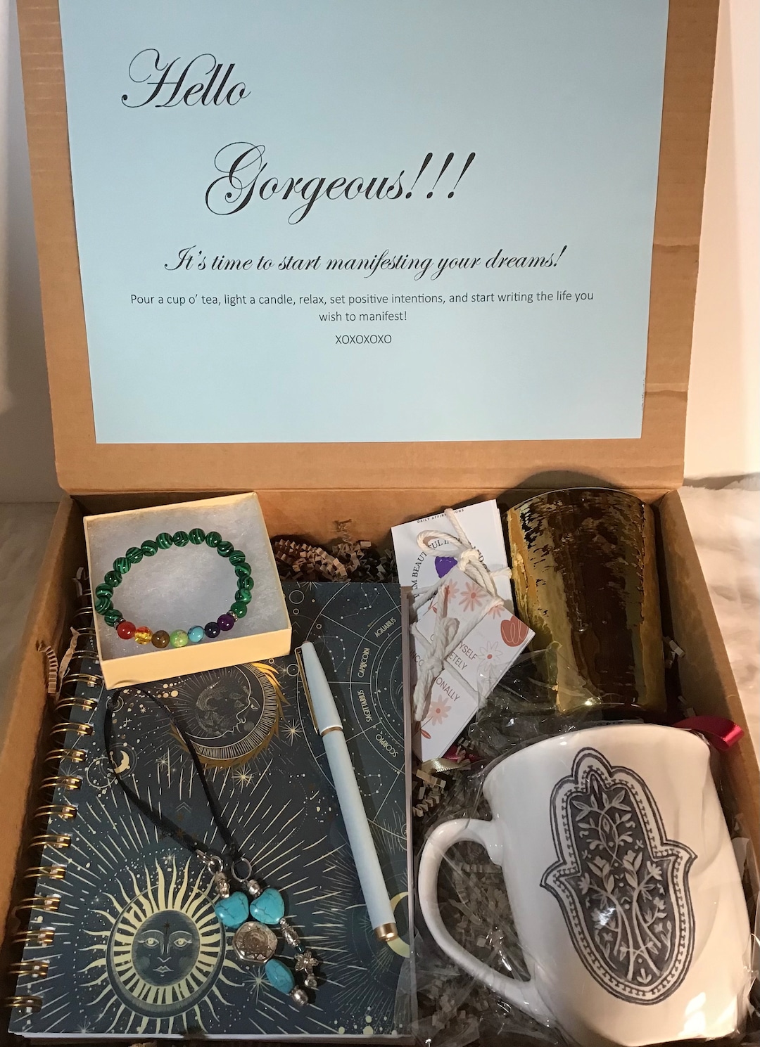 Spiritual Gift Box Celestial Astrology Journal Chakra - Etsy