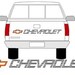 CHEVY SPORT TRUCK Decal Kit Tailgate & Bedside Decals | Etsy