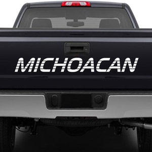 Michoacan Mexico Truck Decal Sticker Tailgate for Chevy Silverado GMC ...