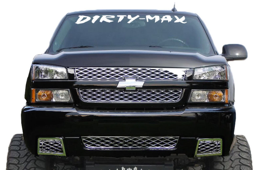 DIRTY MAX - Windshield Banner/window Banner Car Chevy Duramax Diesel ...
