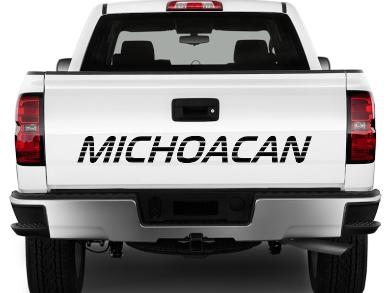 Michoacan Mexico Truck Decal Sticker Tailgate for Chevy Silverado GMC ...