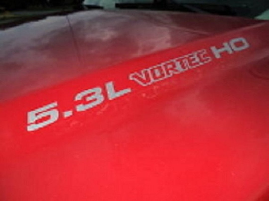 5.3L VORTEC HO "high Output" Hood Decals - Chevrolet - Etsy
