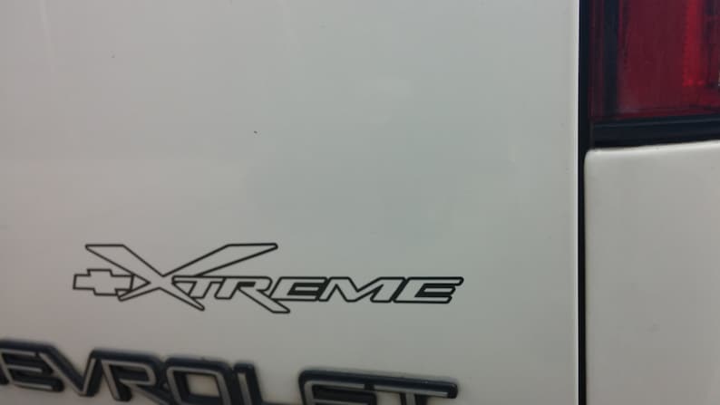 Chevy S10 XTREME Door Badge / Decal / Sticker - Set of 2 Decals and ...