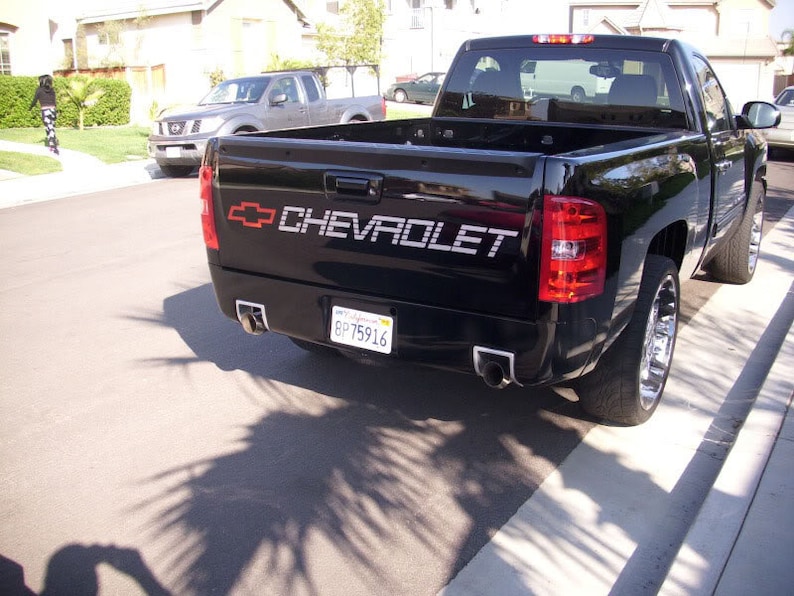454 SS KIT CHEVY Truck Tailgate & Bedside Decals 90-91 Chevrolet Truck ...