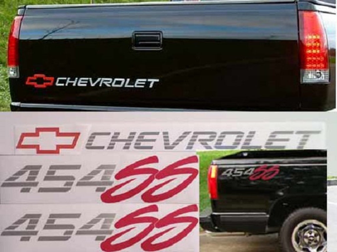 454 SS KIT CHEVY Truck Tailgate & Bedside Decals 92-93 - Etsy