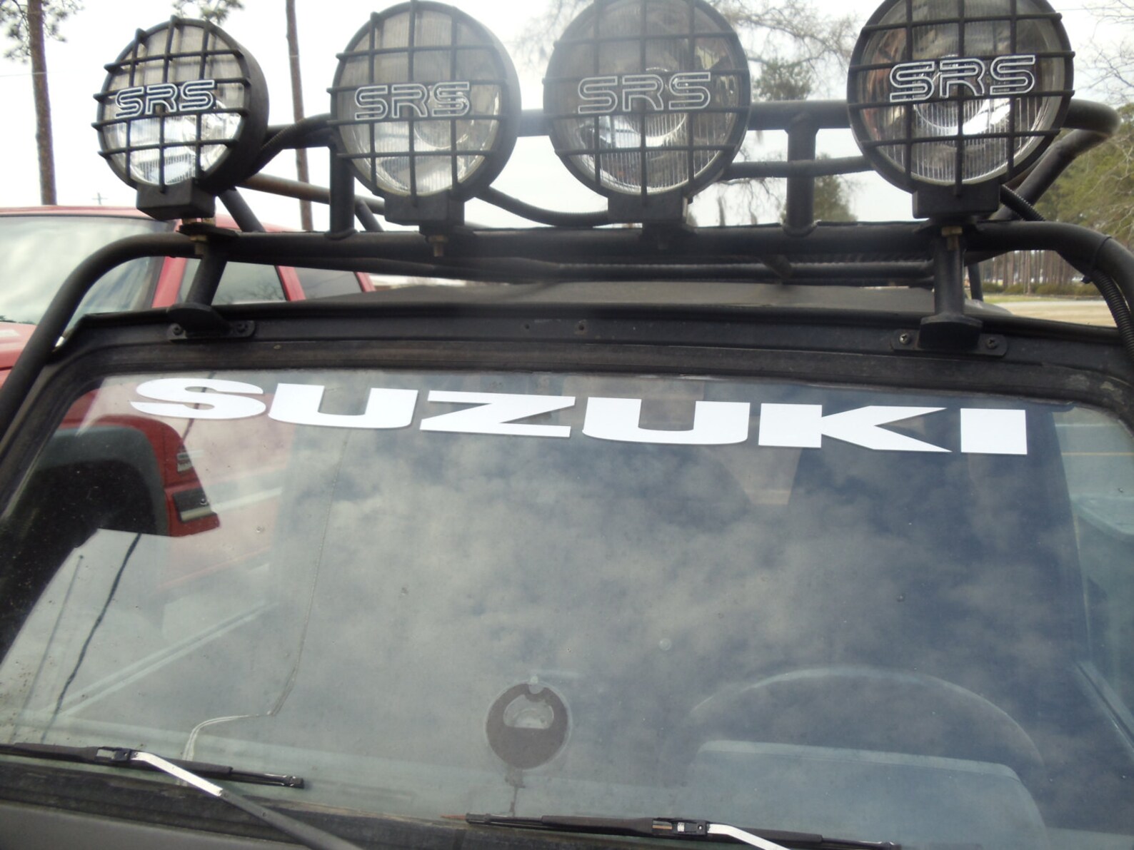 SUZUKI - Windshield Banner/window Banner Car Samurai XR6 Side Kick SUV ...