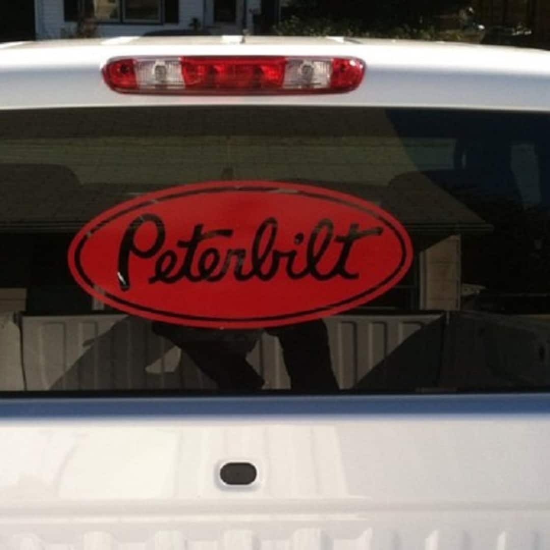 22 Inch Peterbilt Window Decal - Your Choice of Color - Etsy