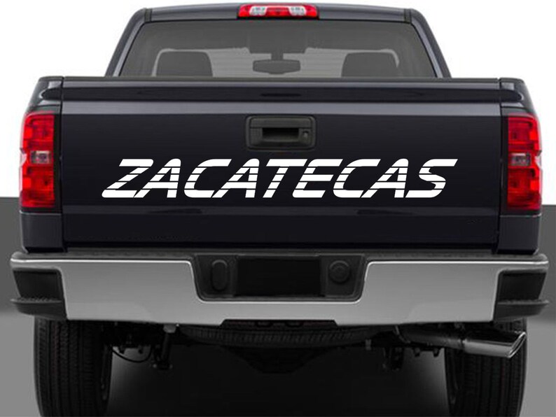Zacatecas Mexico Truck Decal Sticker Tailgate for Chevy | Etsy