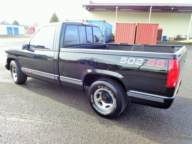 502 SS CHEVROLET Chevy Truck Bedside Decals With Your Color Choice ...