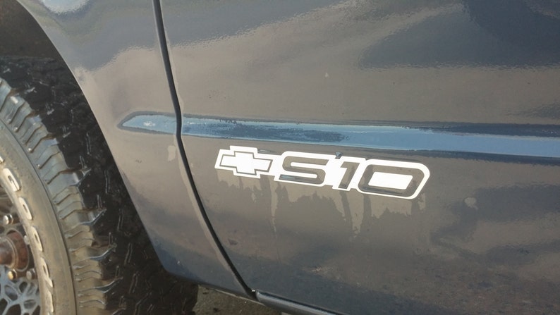 Chevy S10 Door Badge / Decal / Sticker Set of 2 Decals and - Etsy