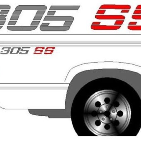 Chevrolet S10 Decals - Etsy