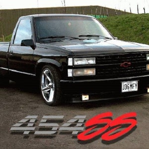 454 SS KIT CHEVY Truck Tailgate & Bedside Decals 92-93 - Etsy