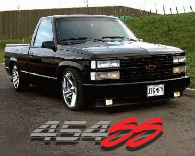 454 SS KIT CHEVY Truck Tailgate & Bedside Decals 92-93 - Etsy