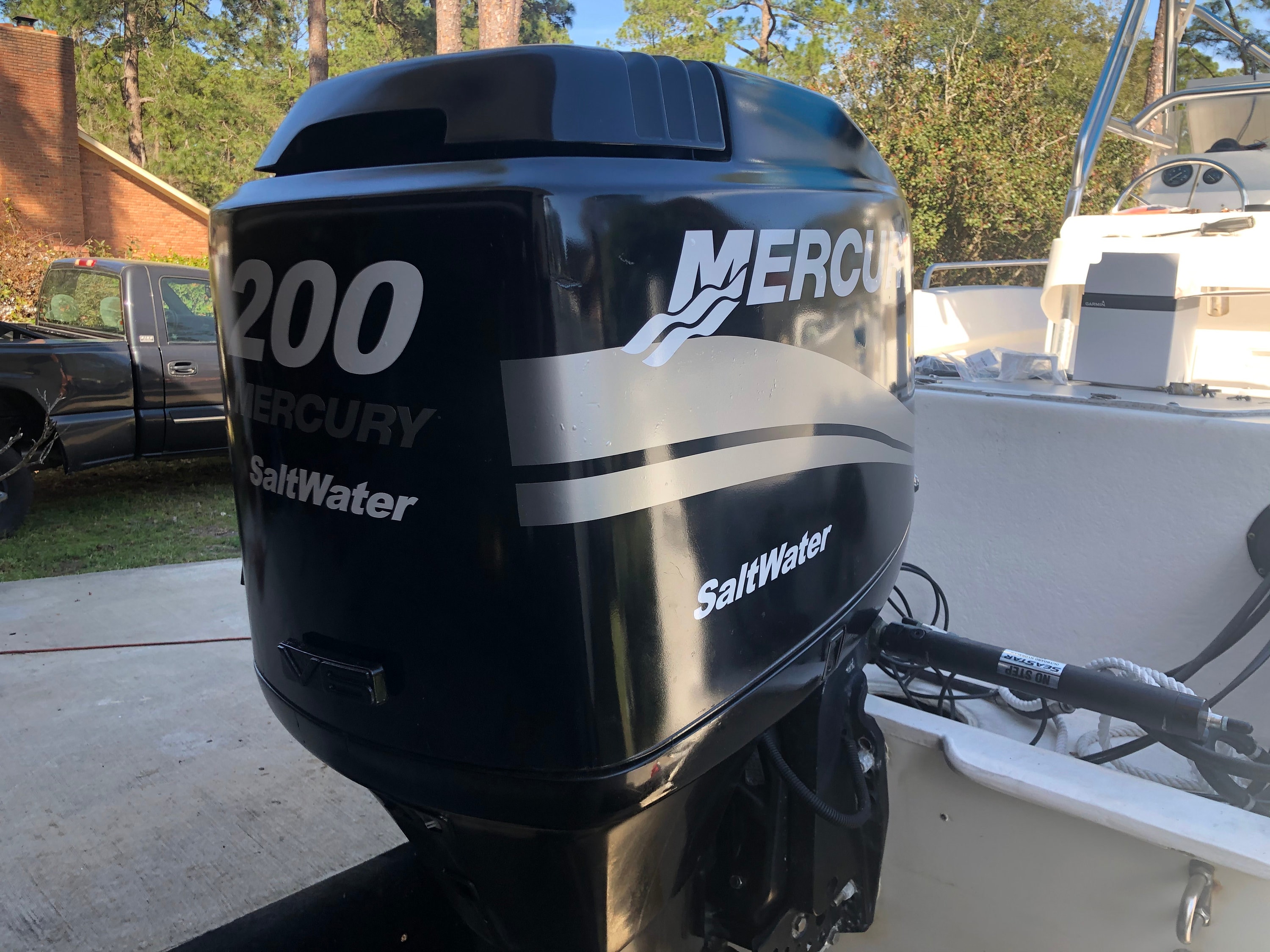 Mercury Boat Motor Cowl DECAL Reemplazo establecido en plata | Etsy
