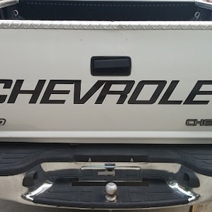 Chevrolet S-10 Chevy S10 Tailgate Decal "solid Color" +your Choice of ...