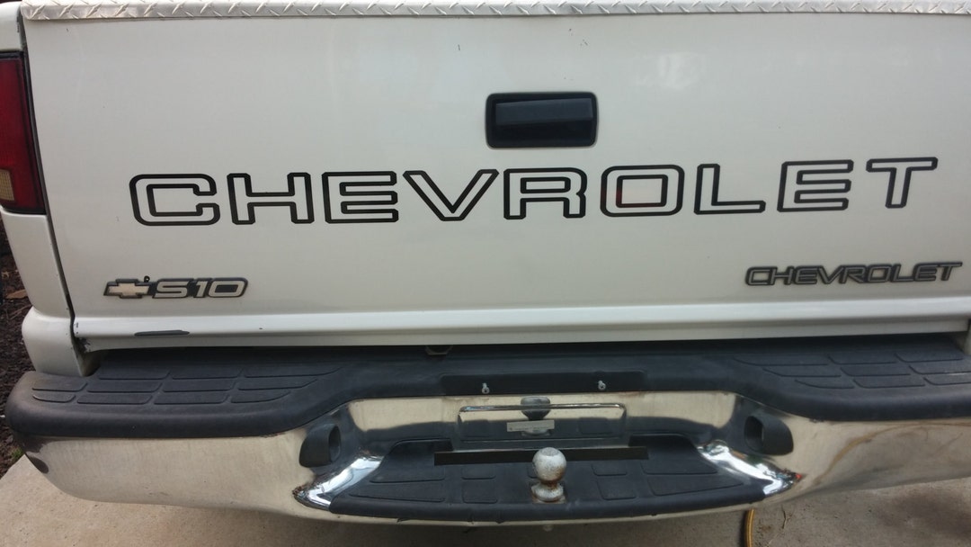 Chevrolet S-10 Chevy S10 Tailgate Decal / Sticker +your Choice of Color ...