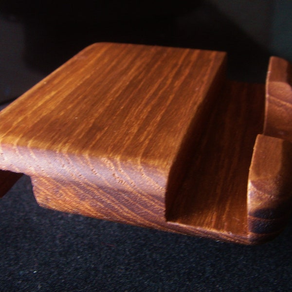 Wood Phone Stand - Etsy