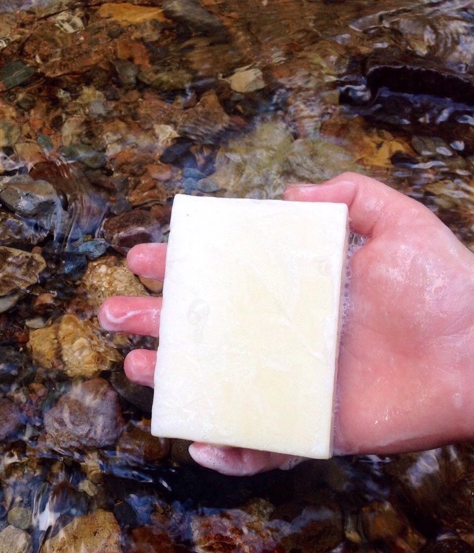 Natural Soap, Unscented, Spa Naturals Cold Process Handmade Soap, 4 Oz ...