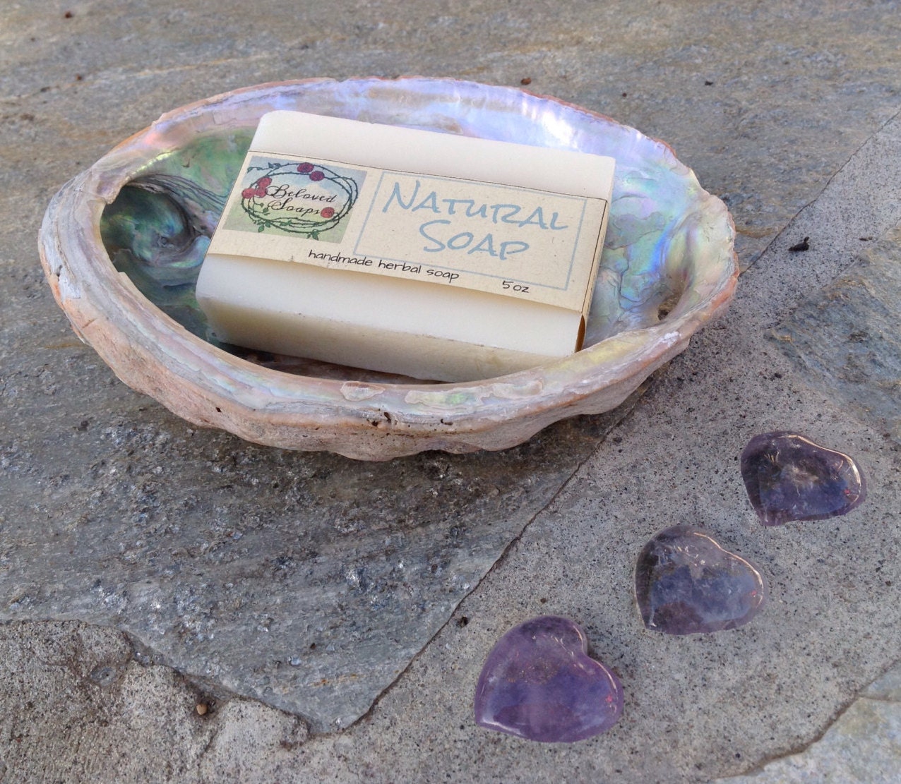 Natural Soap, Unscented, Spa Naturals Cold Process Handmade Soap, 4 Oz ...