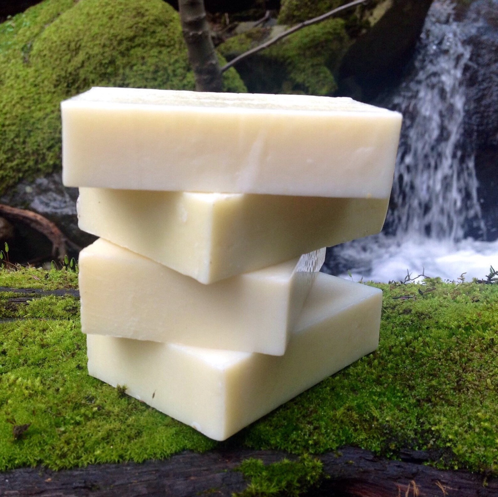Natural Soap, Unscented, Spa Naturals Cold Process Handmade Soap, 4 Oz ...