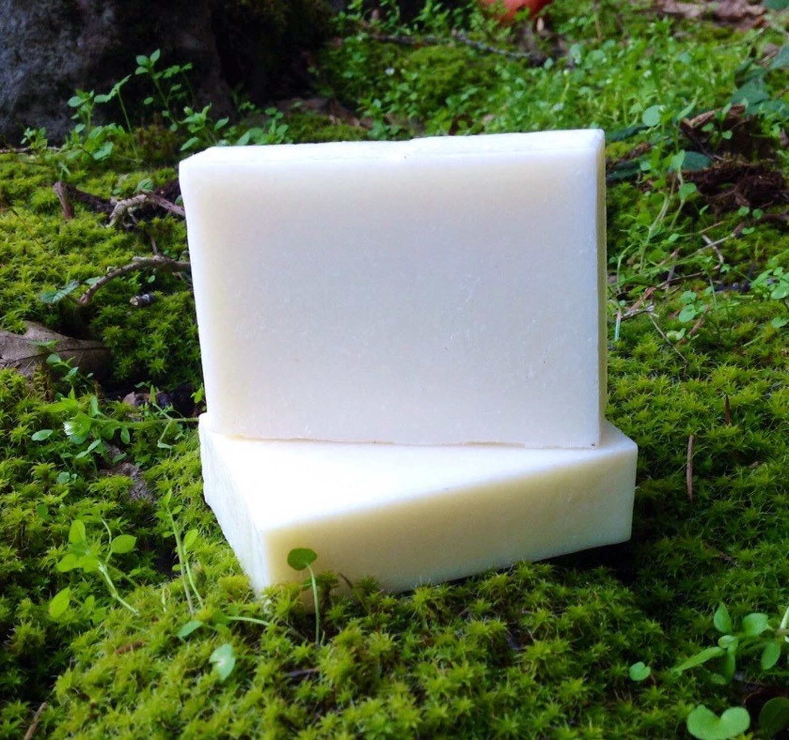 Natural Soap, Unscented, Spa Naturals Cold Process Handmade Soap, 4 Oz ...