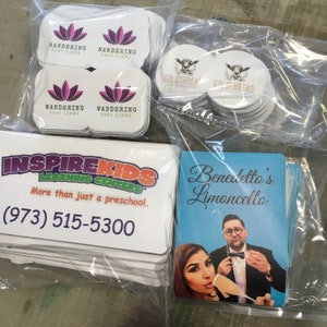 100 Custom Event Stickers, Waterproof Outdoor Stickers, Company Logo ...