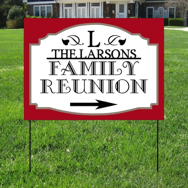 Family Reunion Sign - Etsy