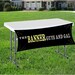 Table Banner, Table Runner, Custom Vinyl Banner, Outdoor Event Sign ...