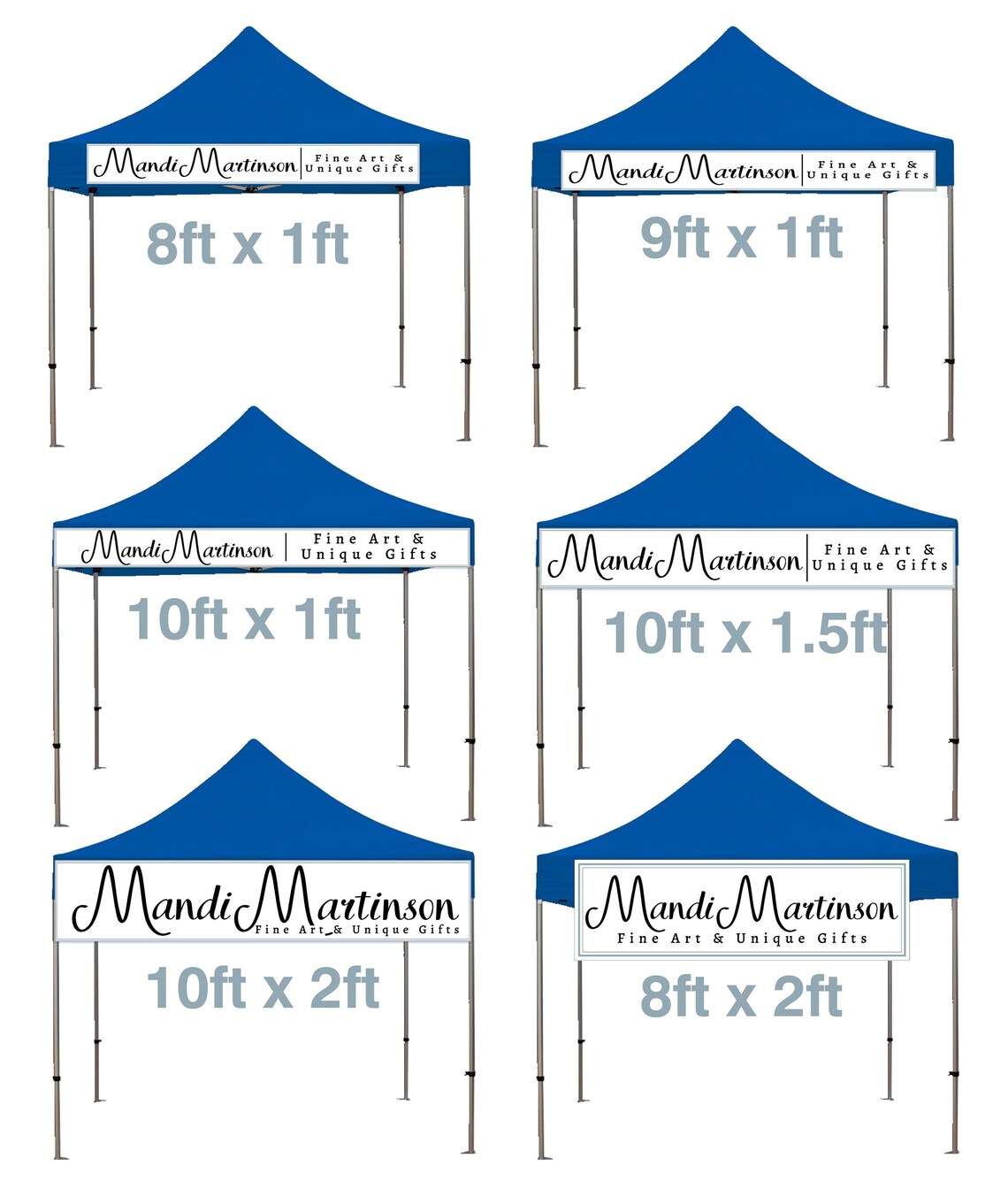 Custom Tent Banner for Trade Show Craft Show or Event Sign - Etsy