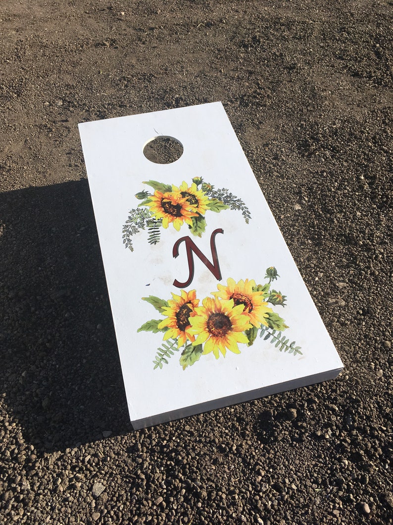 Custom Cornhole Board Decal Wraps, Personalized Wedding Game Set - Etsy