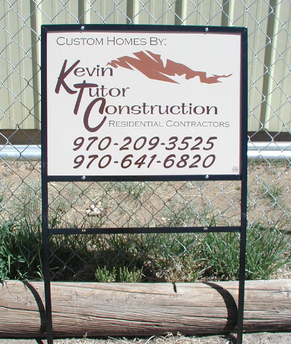 Construction or Real Estate Sign Plastic or Metal Sign in - Etsy