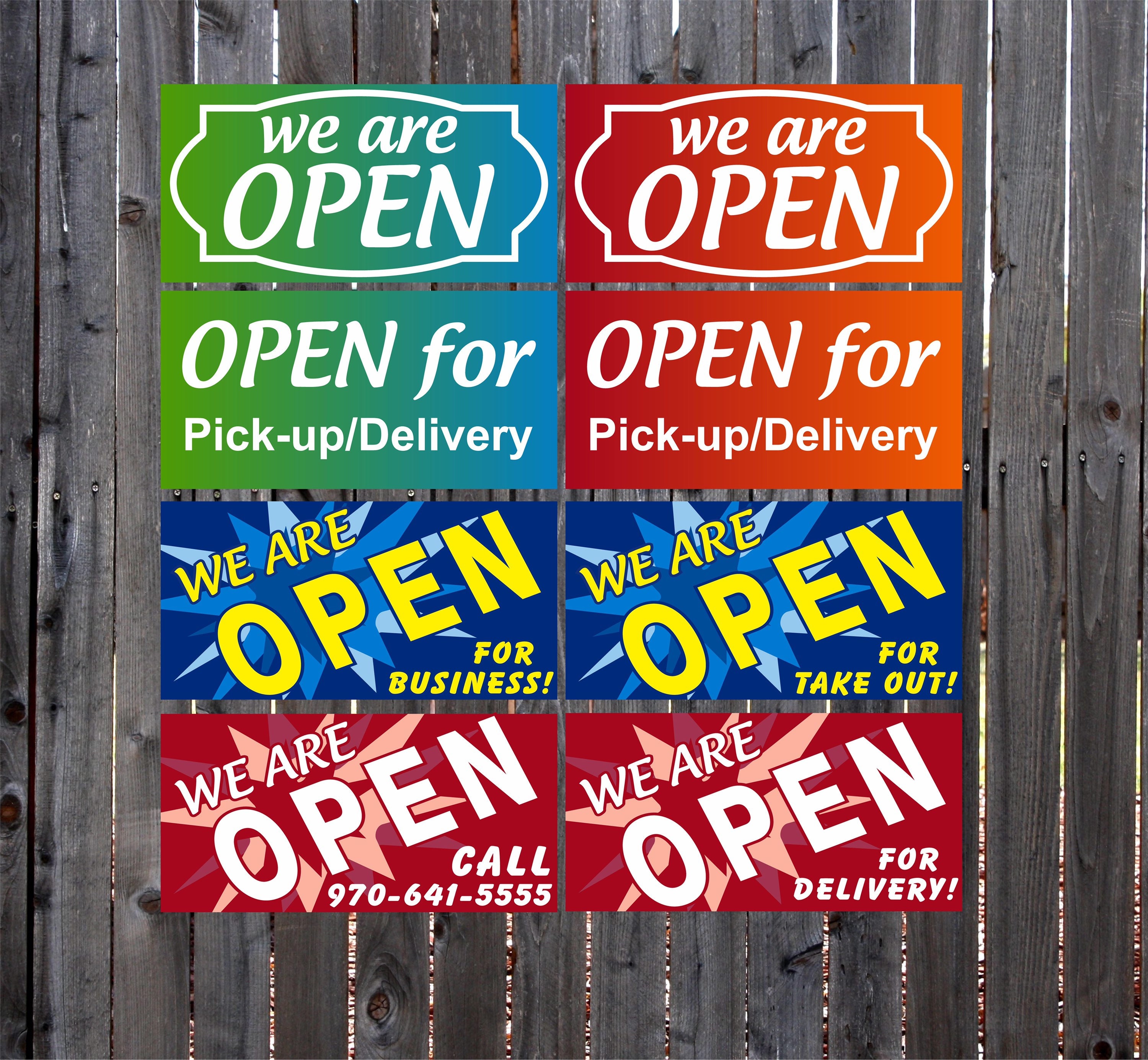 Now Open Banner Grand Opening Business Banner | Etsy