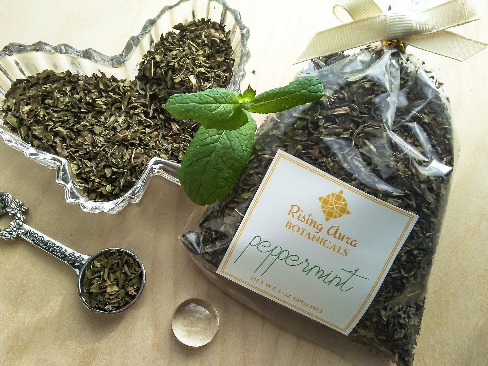 Peppermint Herbal Loose Leaf Tisane Blend Digestive Aid - Etsy