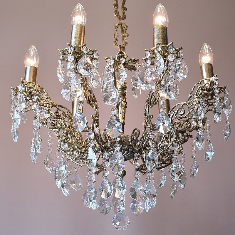 Candle Chandelier - Etsy