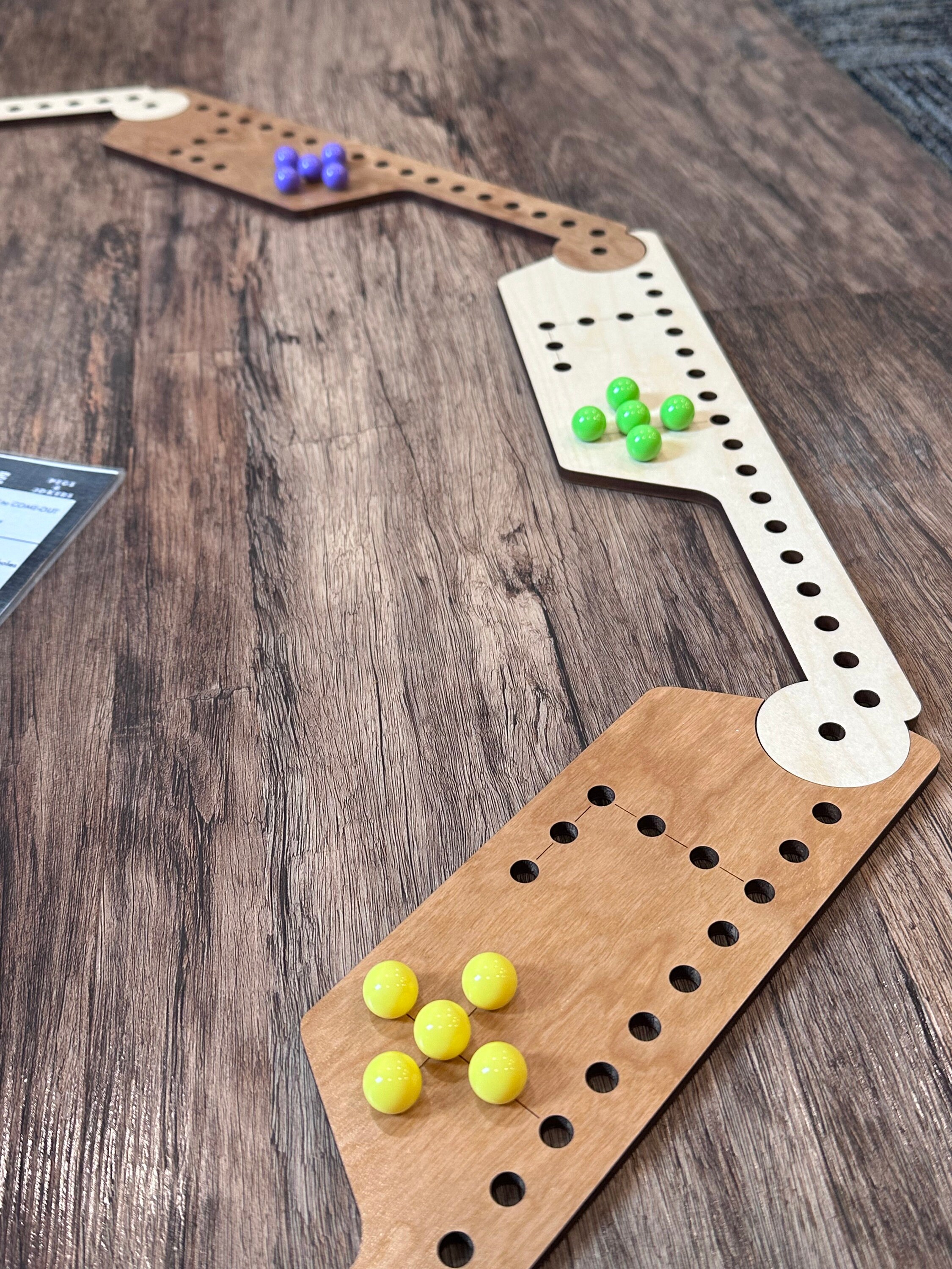 Jokers and Marbles Pegs and Jokers Game Board Personalizable 2-8 ...