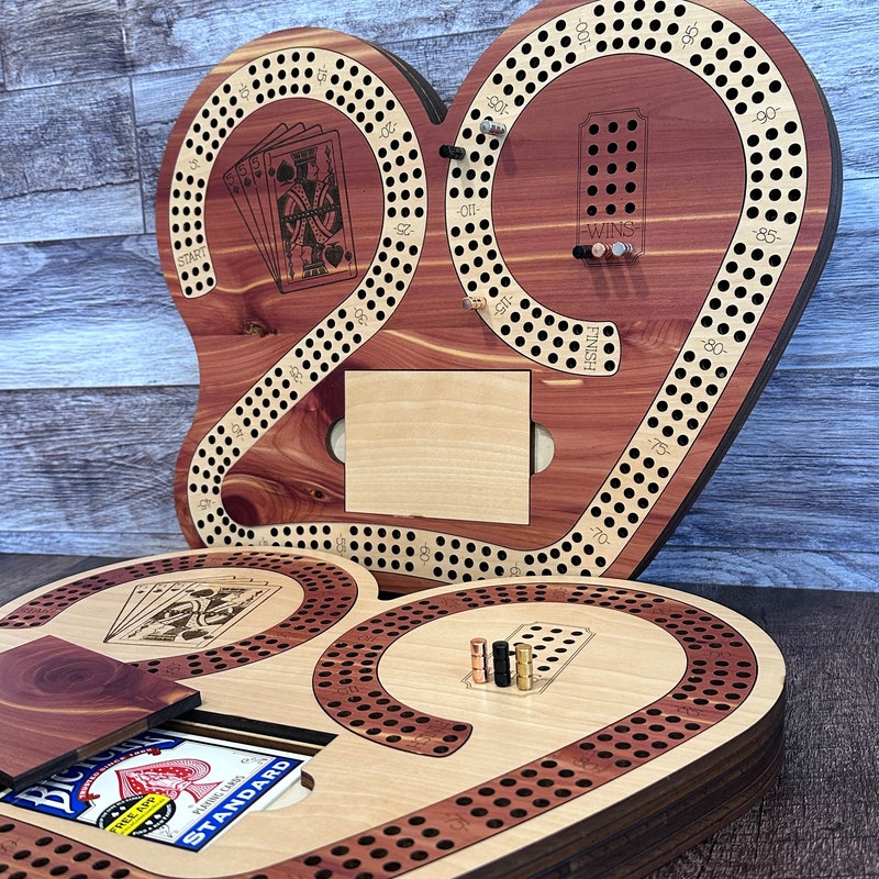 29 Cribbage Board - Etsy