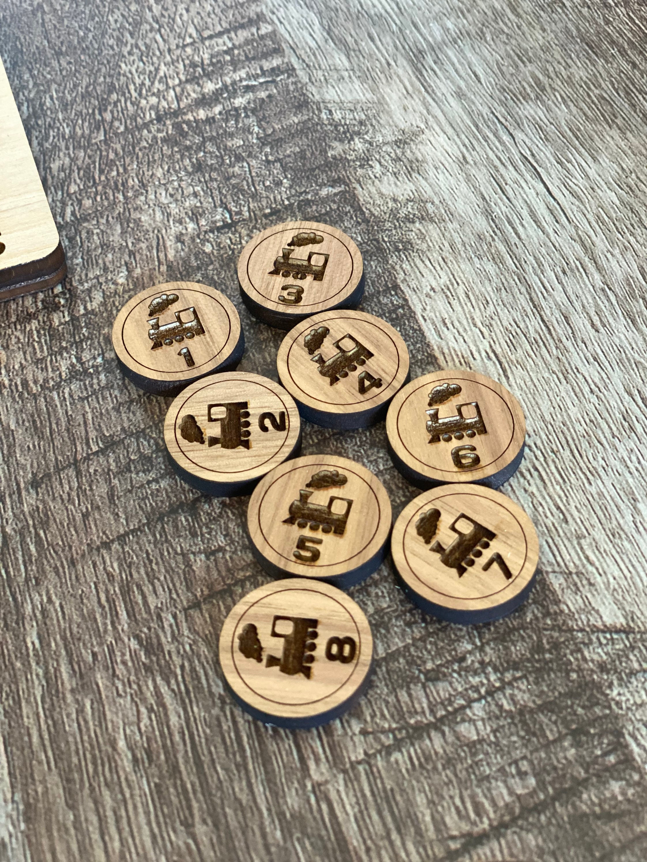 Mexican Train Personalized Hub and Holder Set Dominoes Custom - Etsy