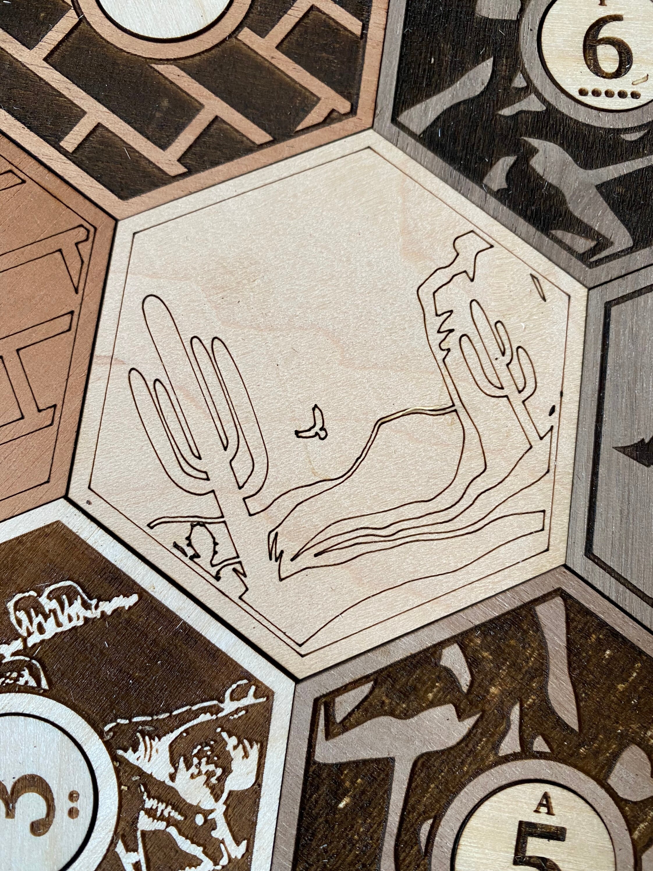 Custom Made Hexagon Gameboard Wooden Custom Game Board - Etsy