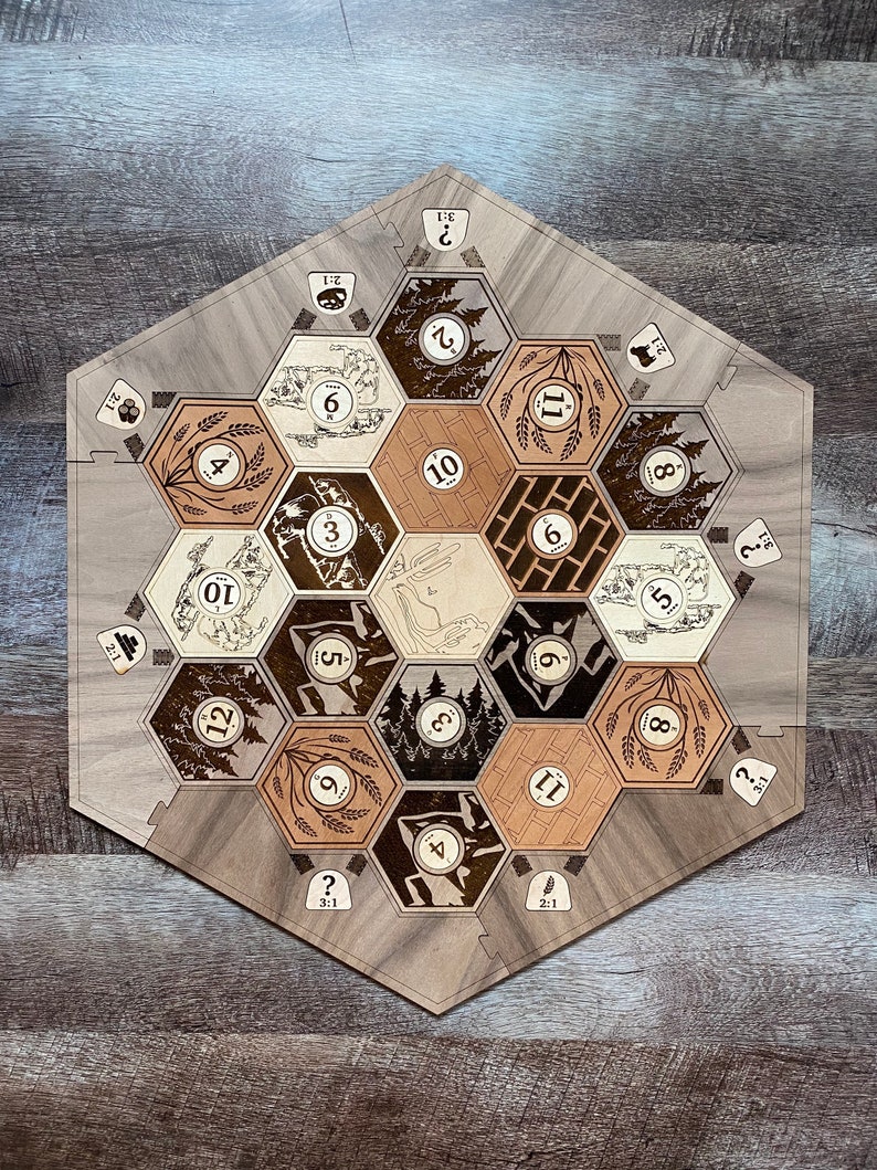 Custom Made Hexagon Gameboard Wooden Custom Game Board - Etsy