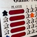 Personalized Game Score Keeper Tracker Score Board Board Game Family ...