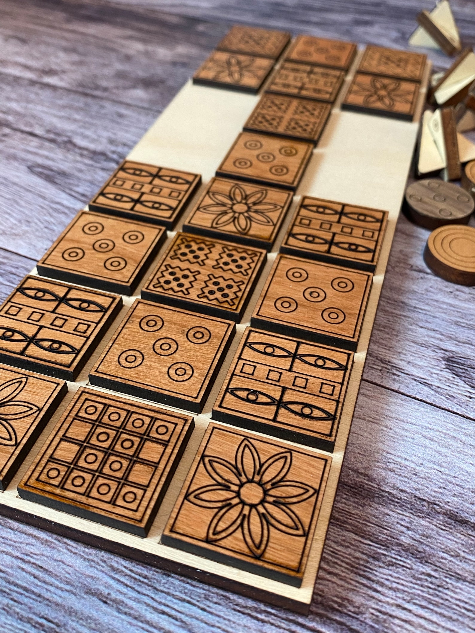 The Royal Game of UR A Game of Skill and Strategy From - Etsy