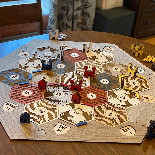 Hexagon Game Board - Etsy