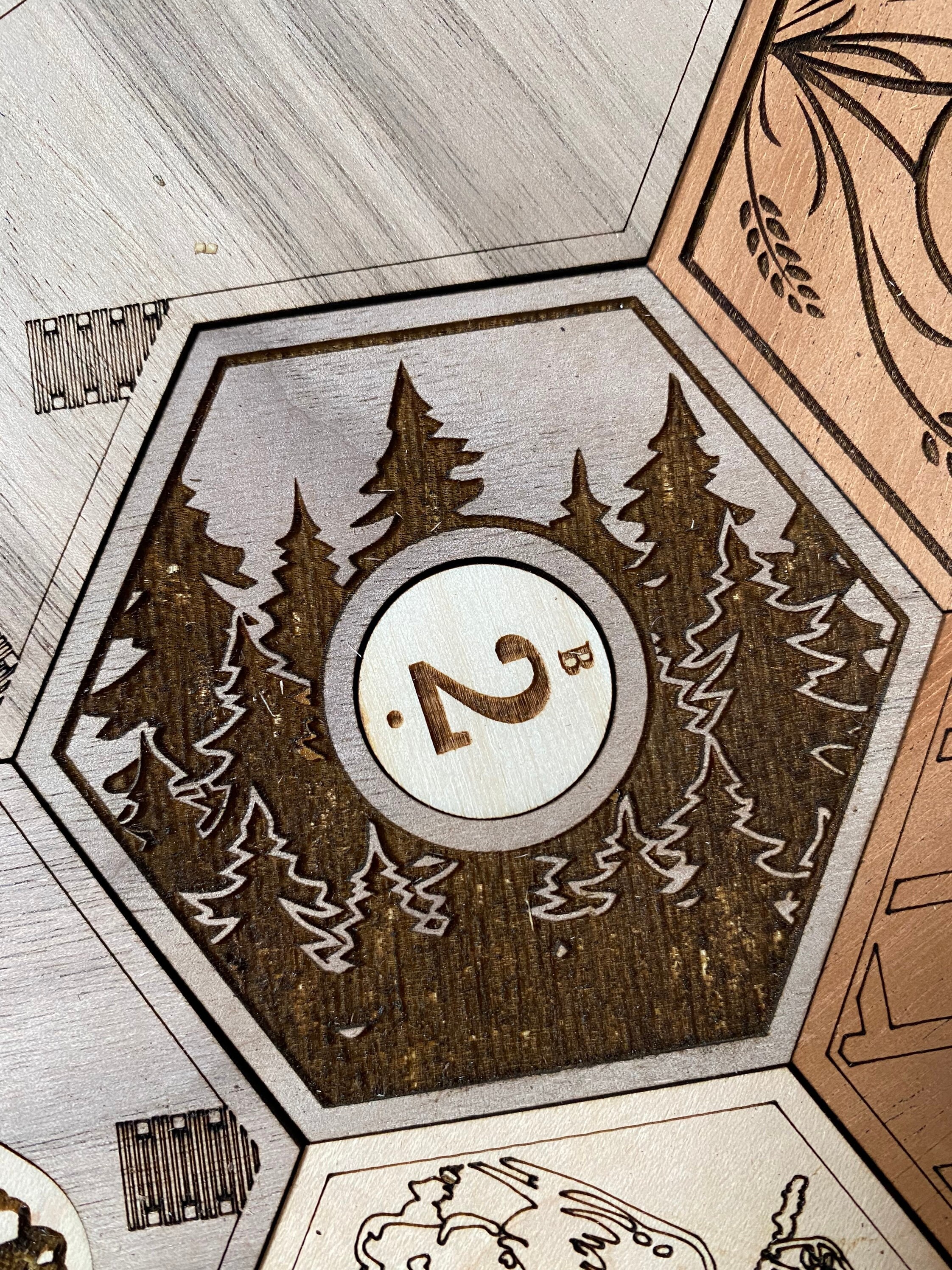 Custom Made Hexagon Gameboard Wooden Custom Game Board - Etsy