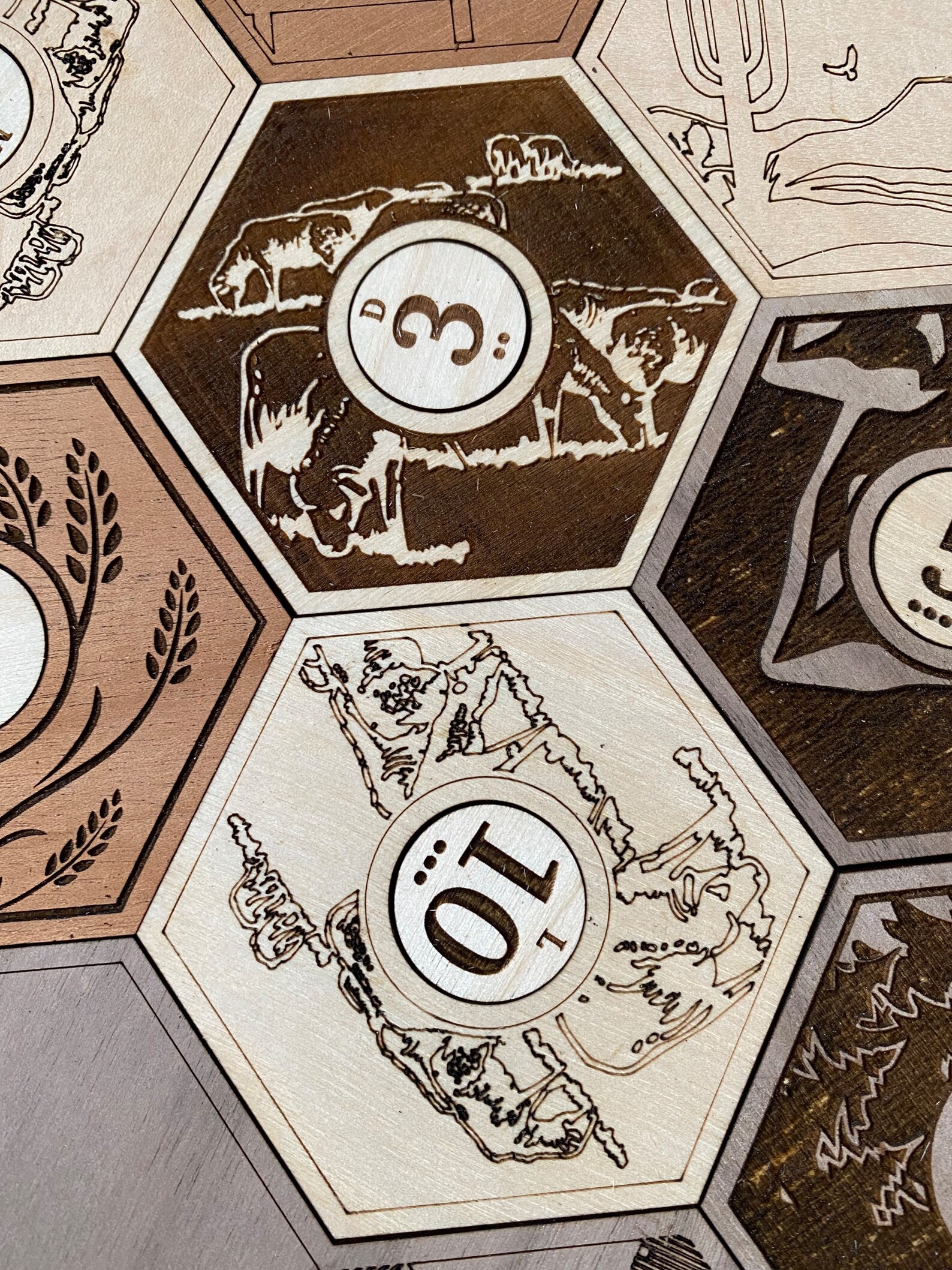 Custom Made Hexagon Gameboard Wooden Custom Game Board - Etsy