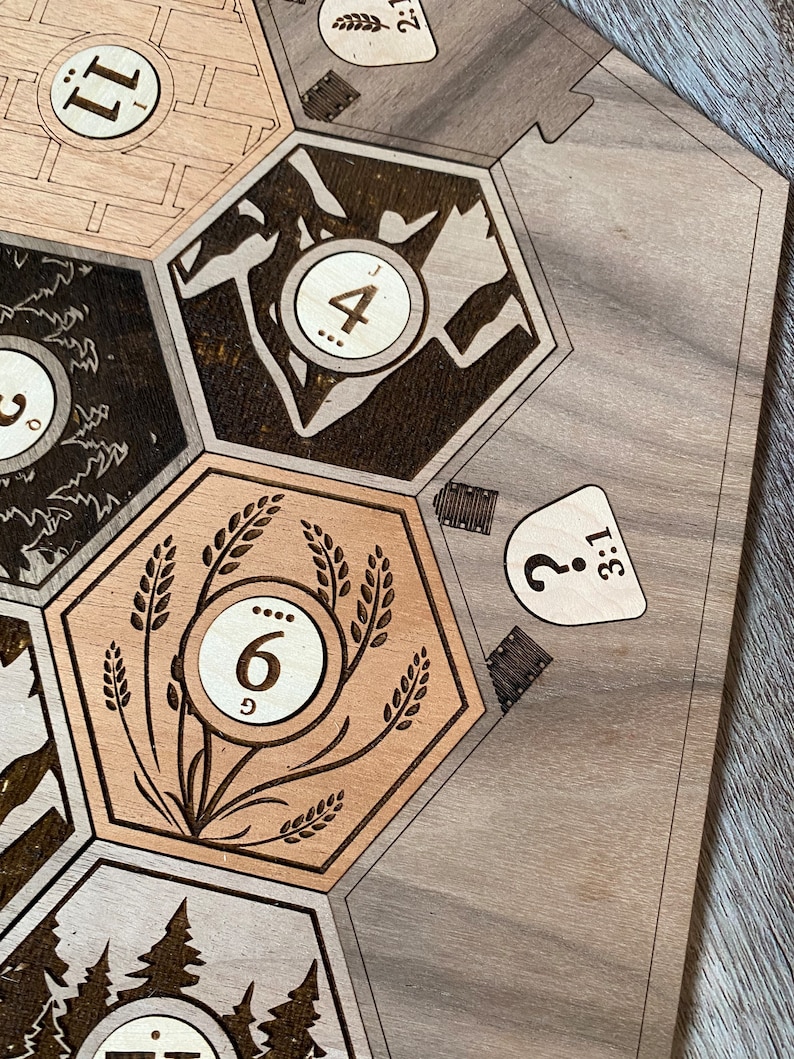 Custom Made Hexagon Gameboard Wooden Custom Game Board - Etsy