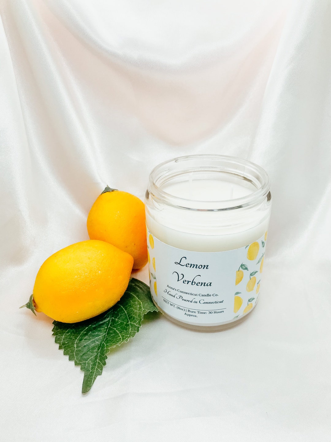 Lemon Verbena | Soy Candle - Etsy