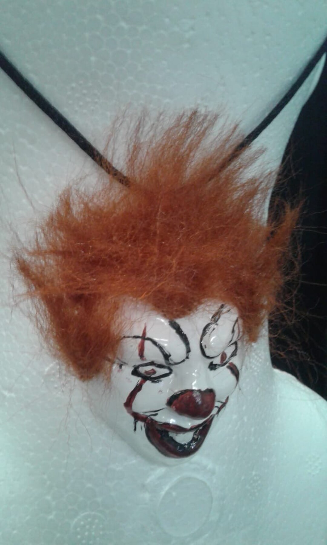 Pennywise Face Mask and Necklace Handmade - Etsy