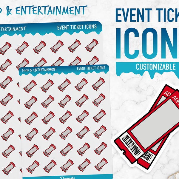 Event Stickers - Etsy